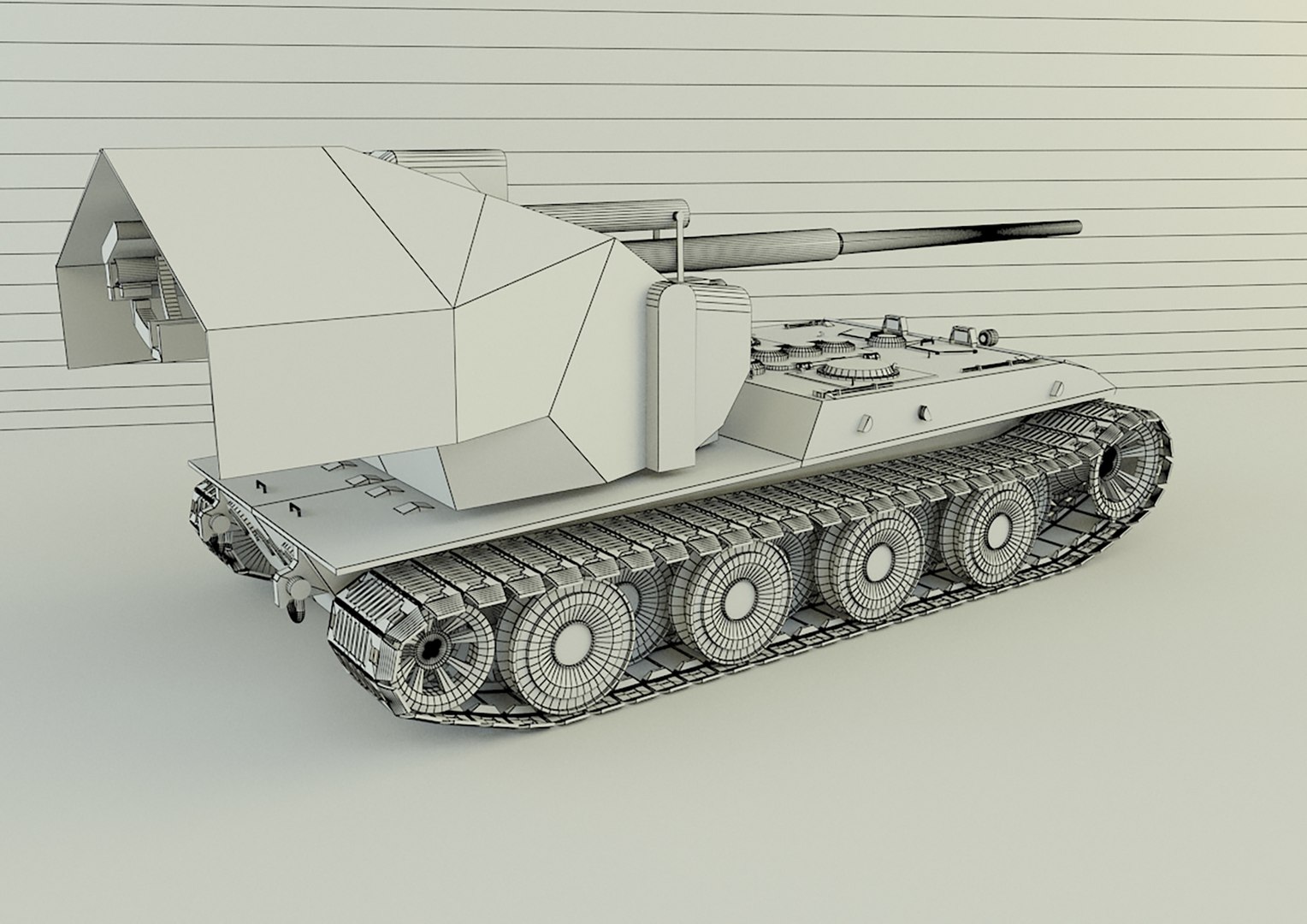 WT E100 tank military vehicle 3D model - TurboSquid 2166037