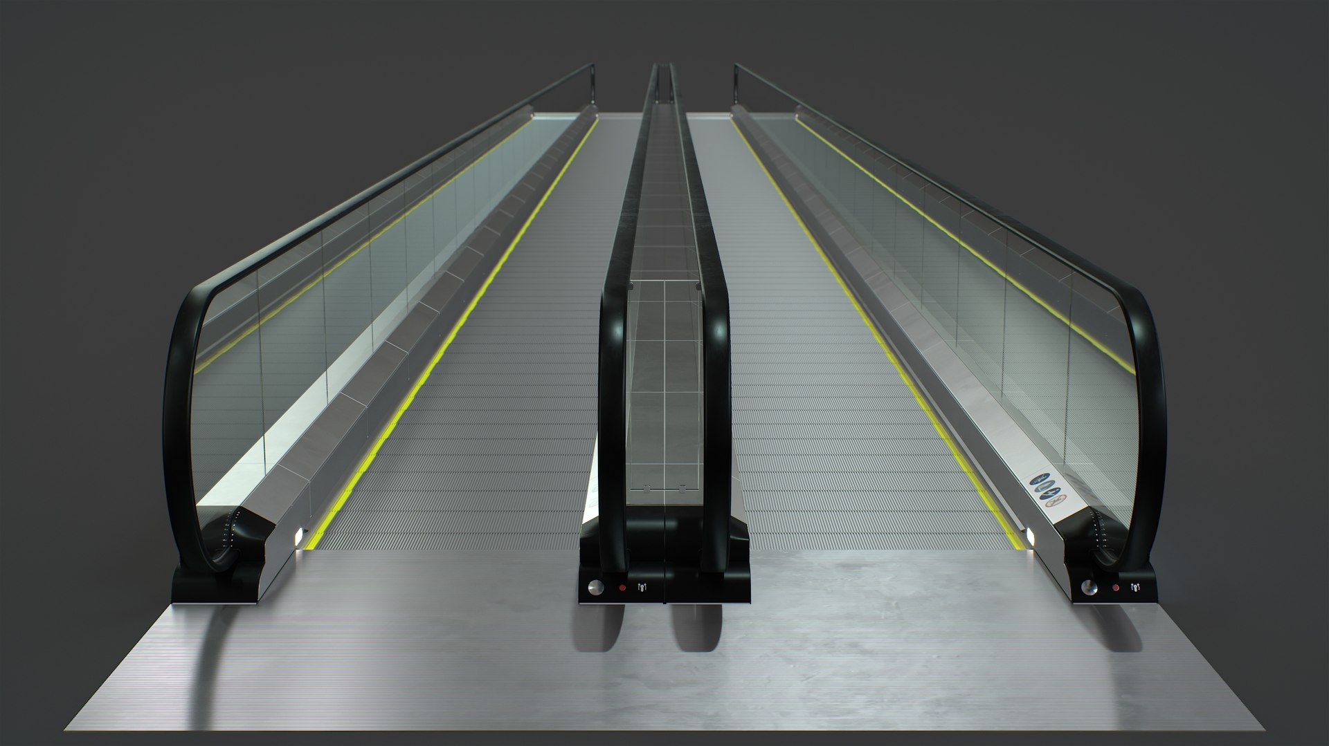 3D model Horizontal Autowalk LMSRP-1400 - TurboSquid 1814924