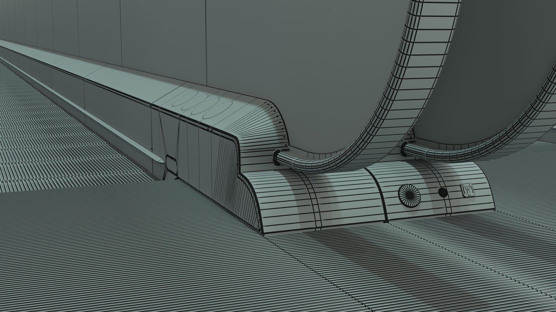 3D model Horizontal Autowalk LMSRP-1400 - TurboSquid 1814924