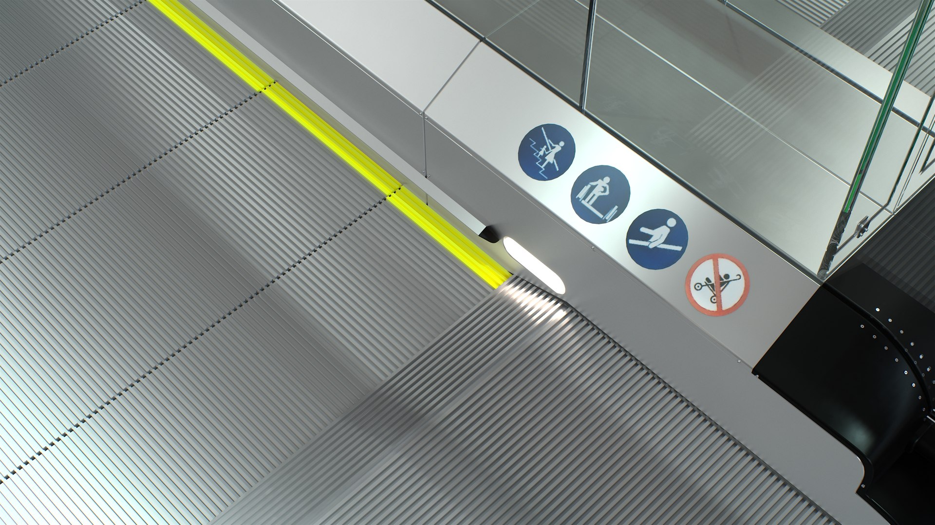 3D model Horizontal Autowalk LMSRP-1400 - TurboSquid 1814924