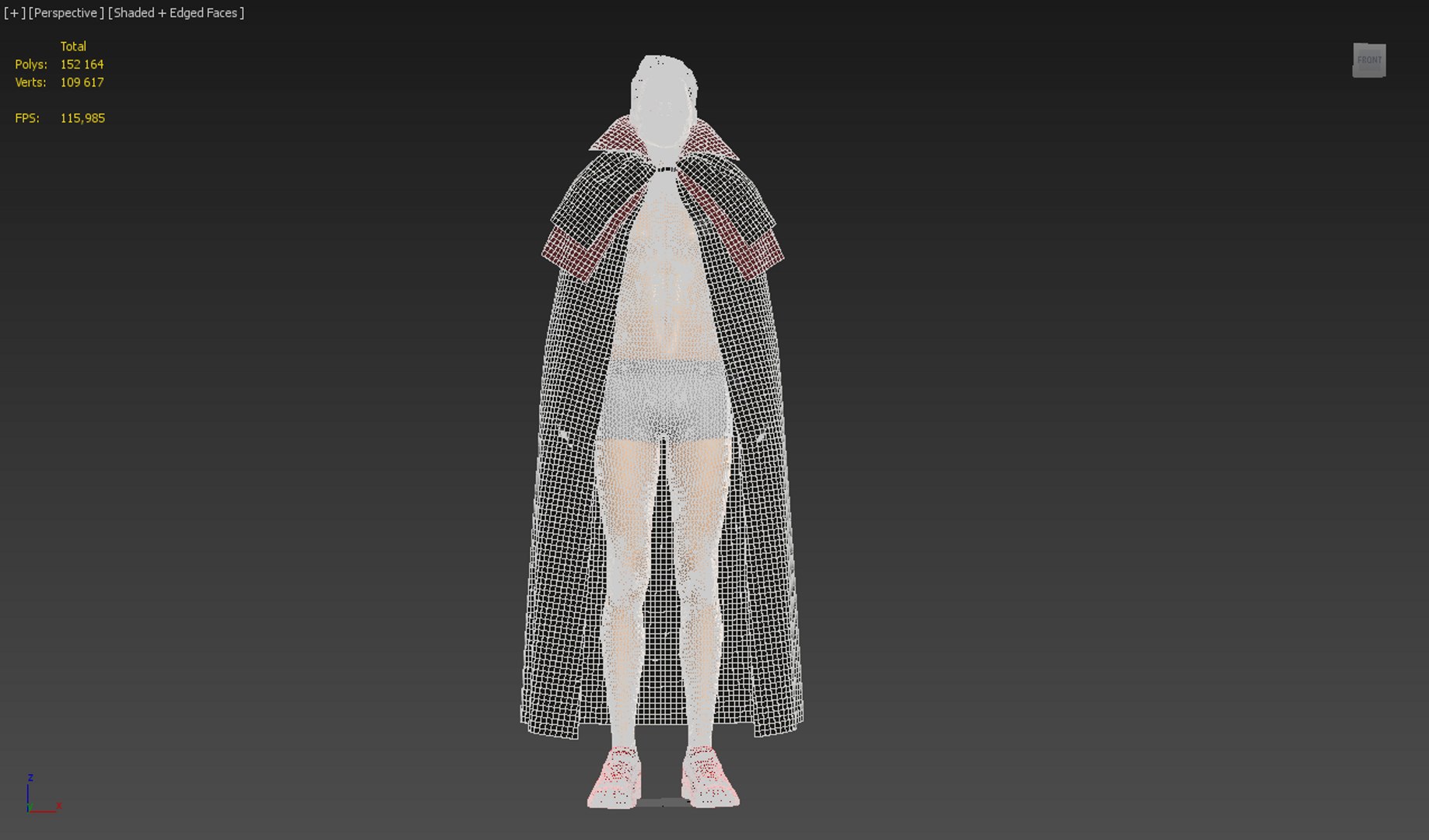 Cape 3D Model - TurboSquid 1616697