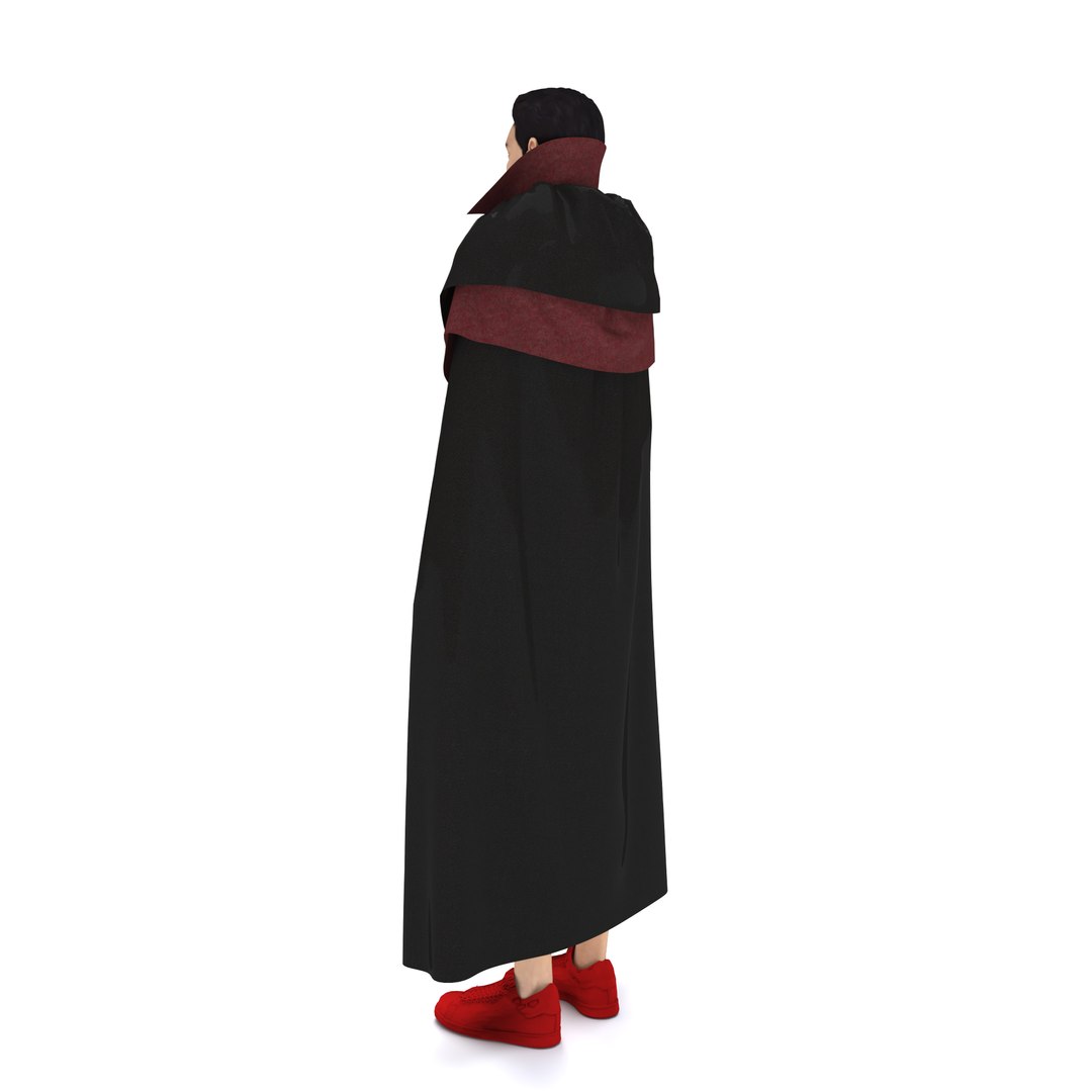 Cape 3D Model - TurboSquid 1616697
