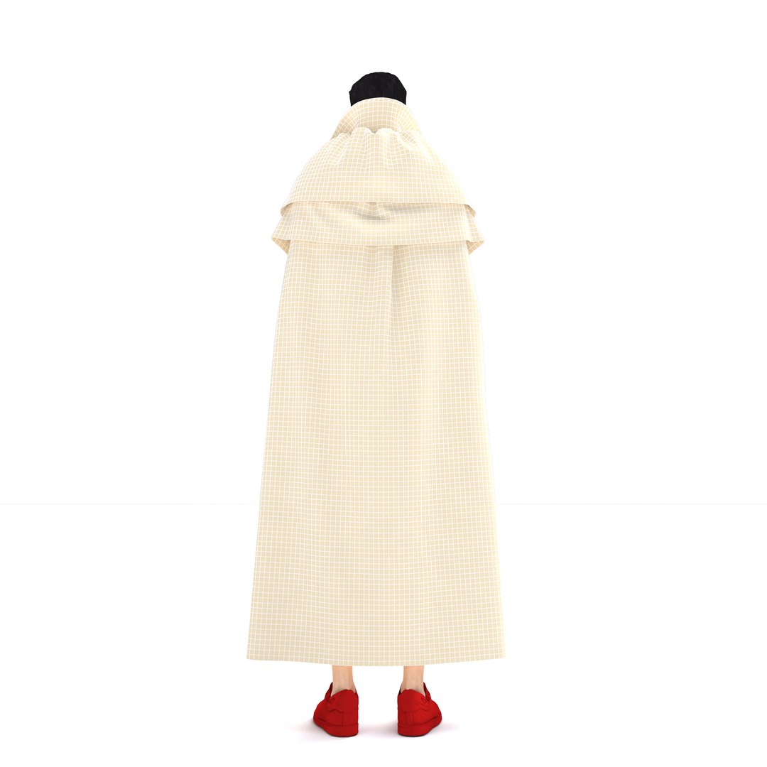 Cape 3D Model - TurboSquid 1616697