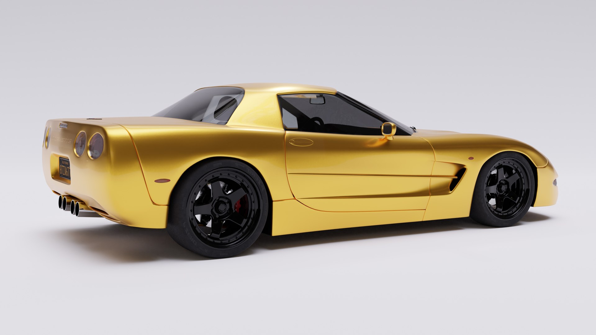 3D Chevrolet Corvette C5 Z06 -97 Rigged - TurboSquid 2150633