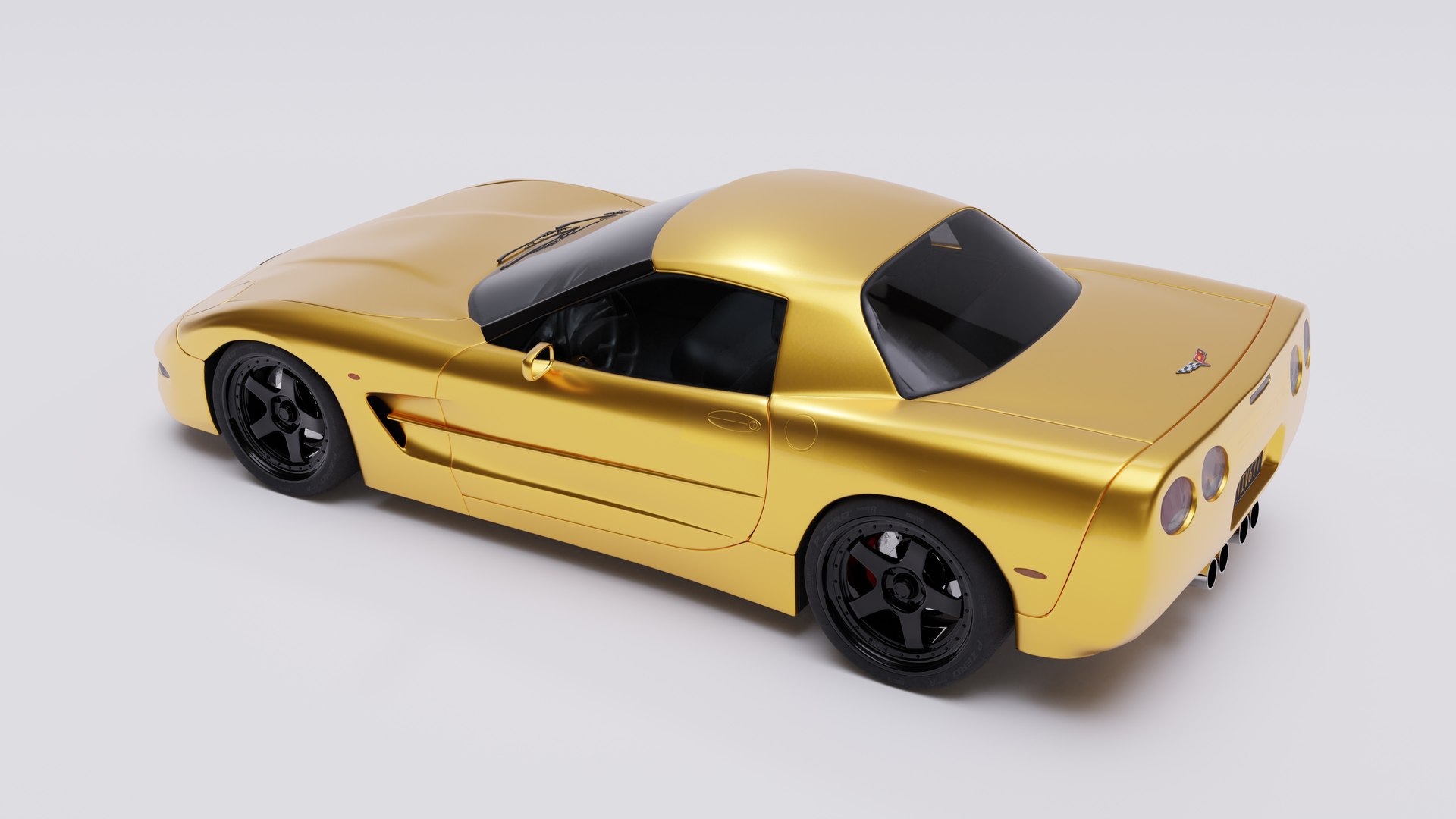 3D Chevrolet Corvette C5 Z06 -97 Rigged - TurboSquid 2150633