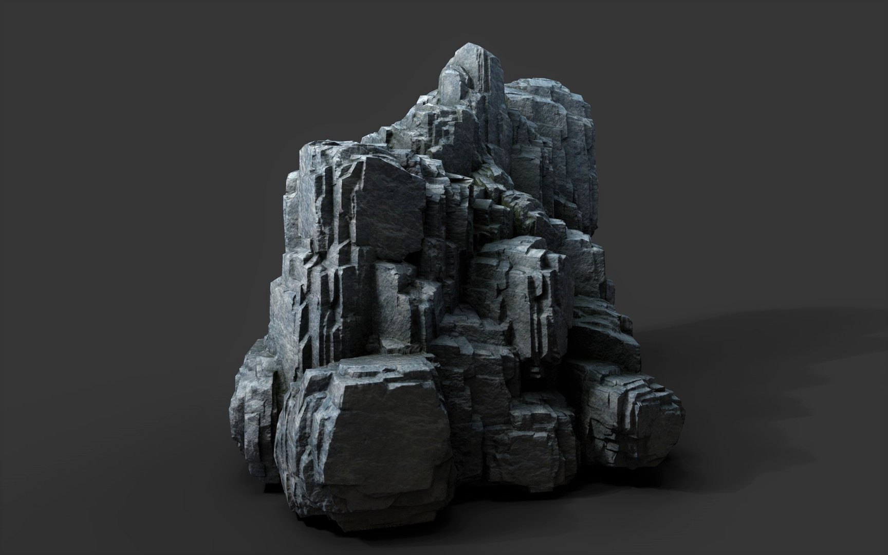 3D Cliff Model - TurboSquid 1950281