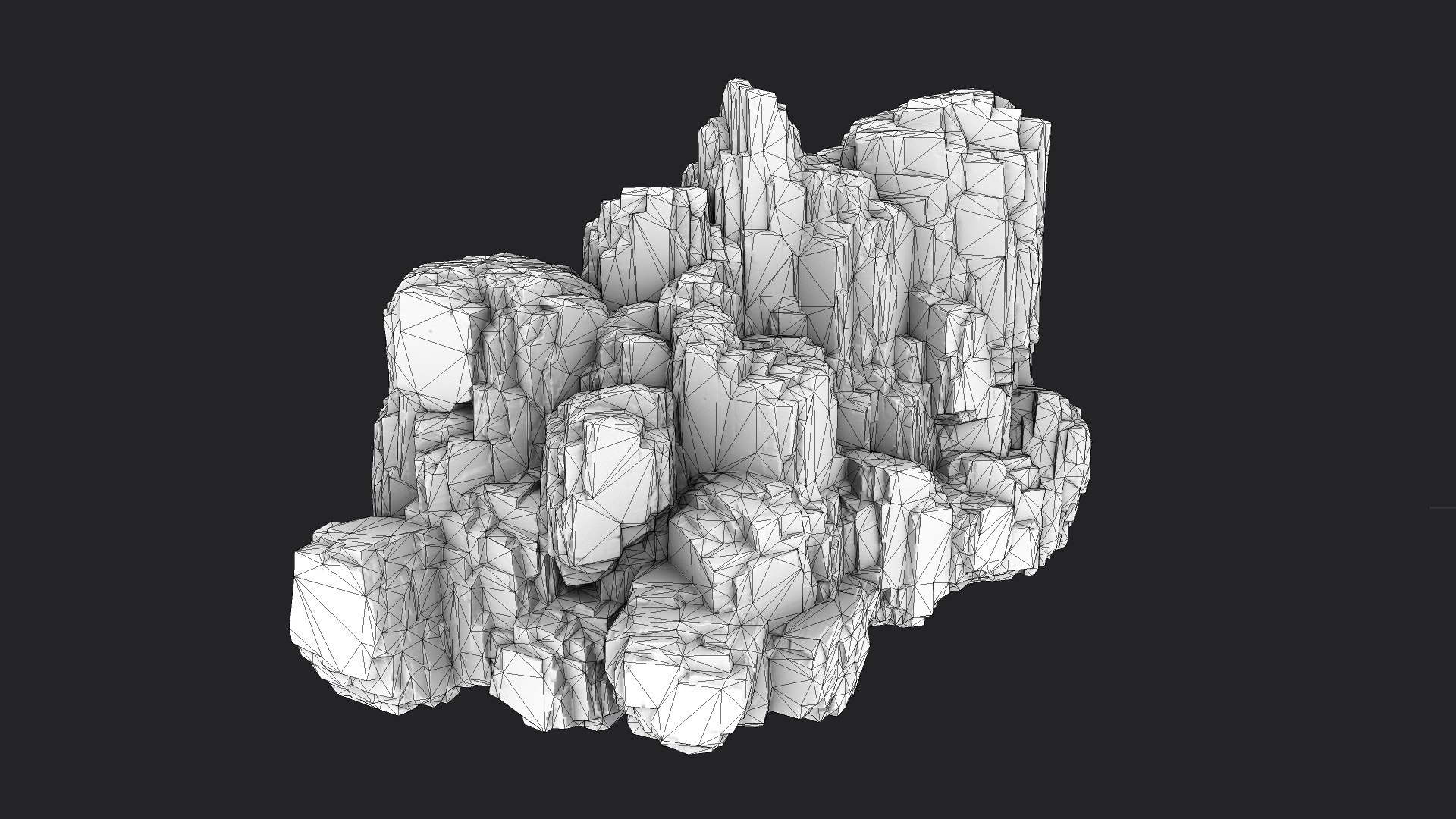 3D Cliff Model - TurboSquid 1950281