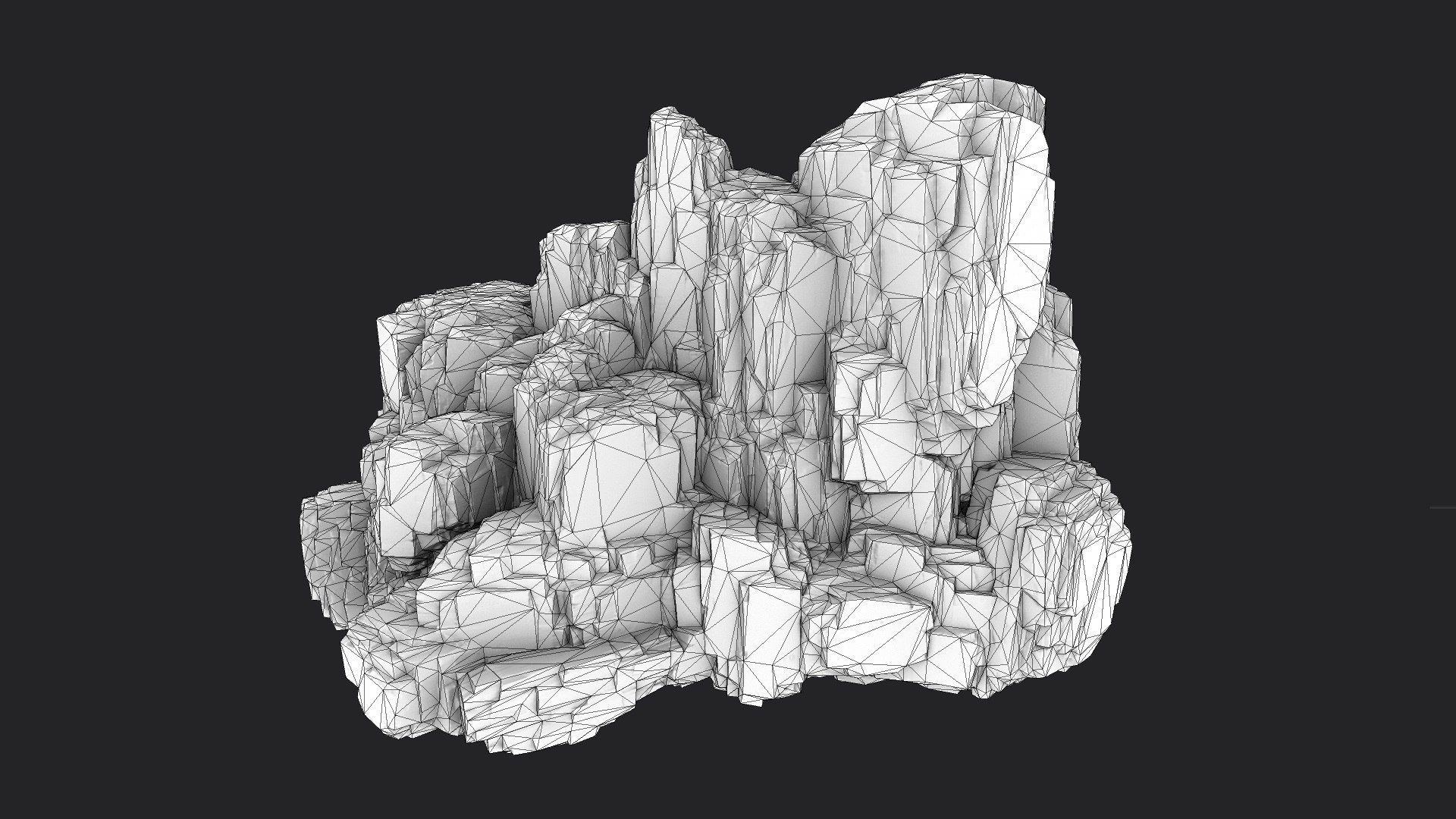 3D Cliff Model - TurboSquid 1950281