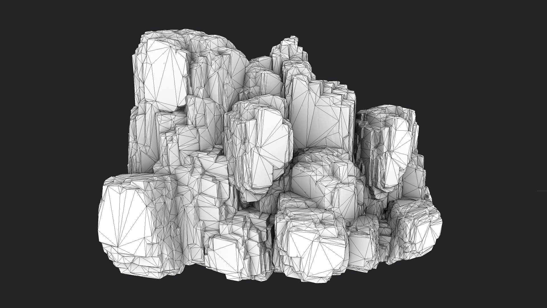 3D Cliff Model - TurboSquid 1950281