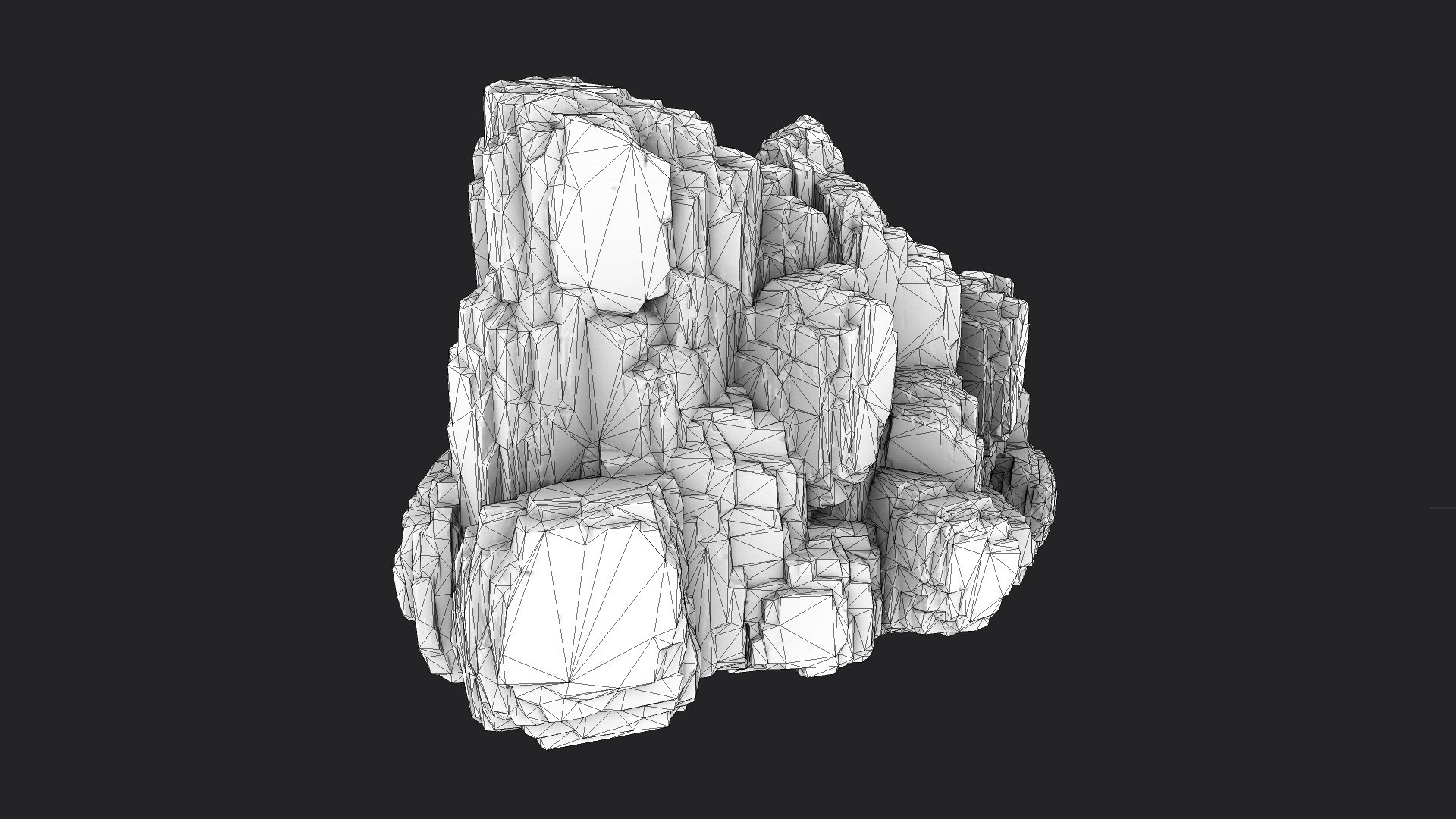 3D Cliff Model - TurboSquid 1950281