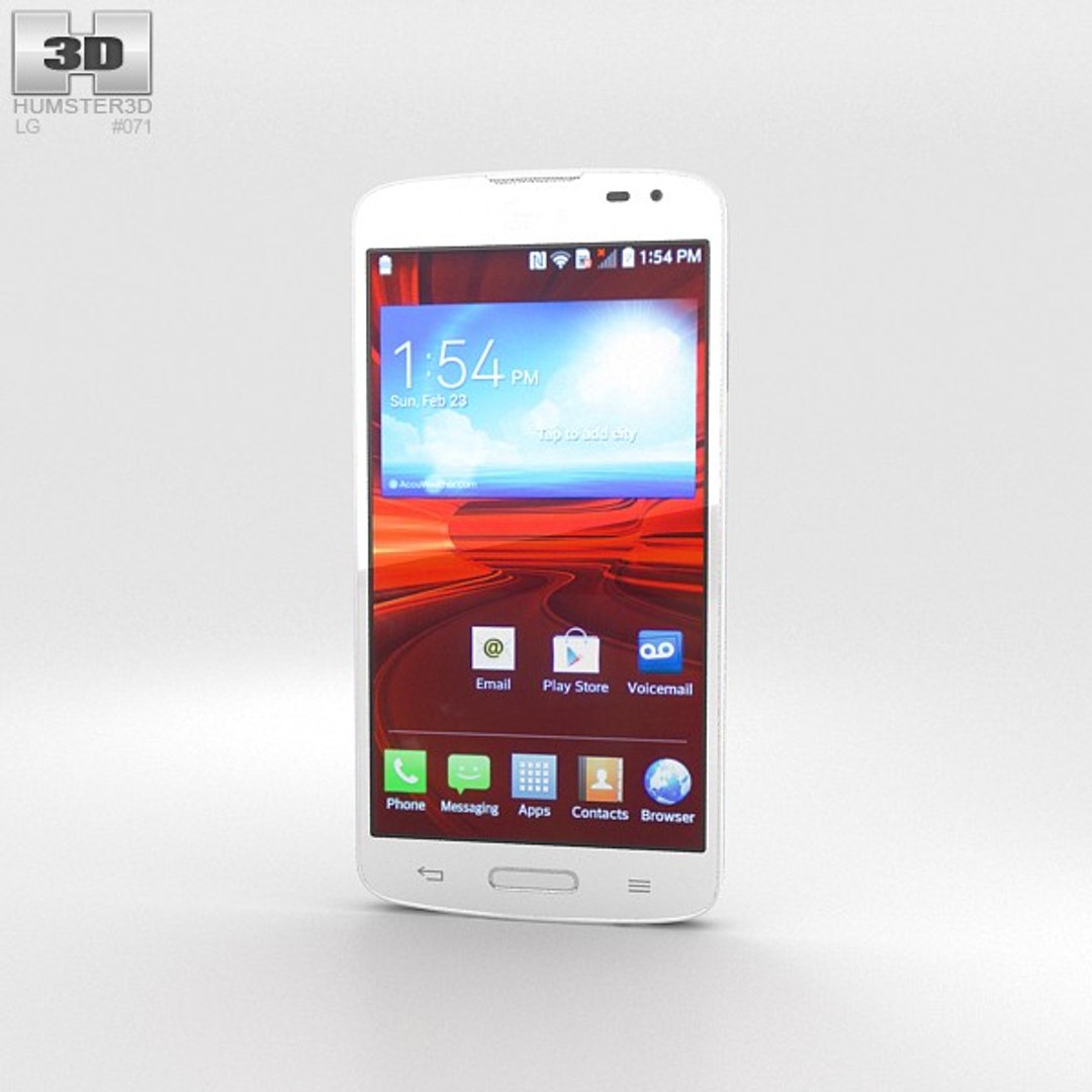3d lg volt white model