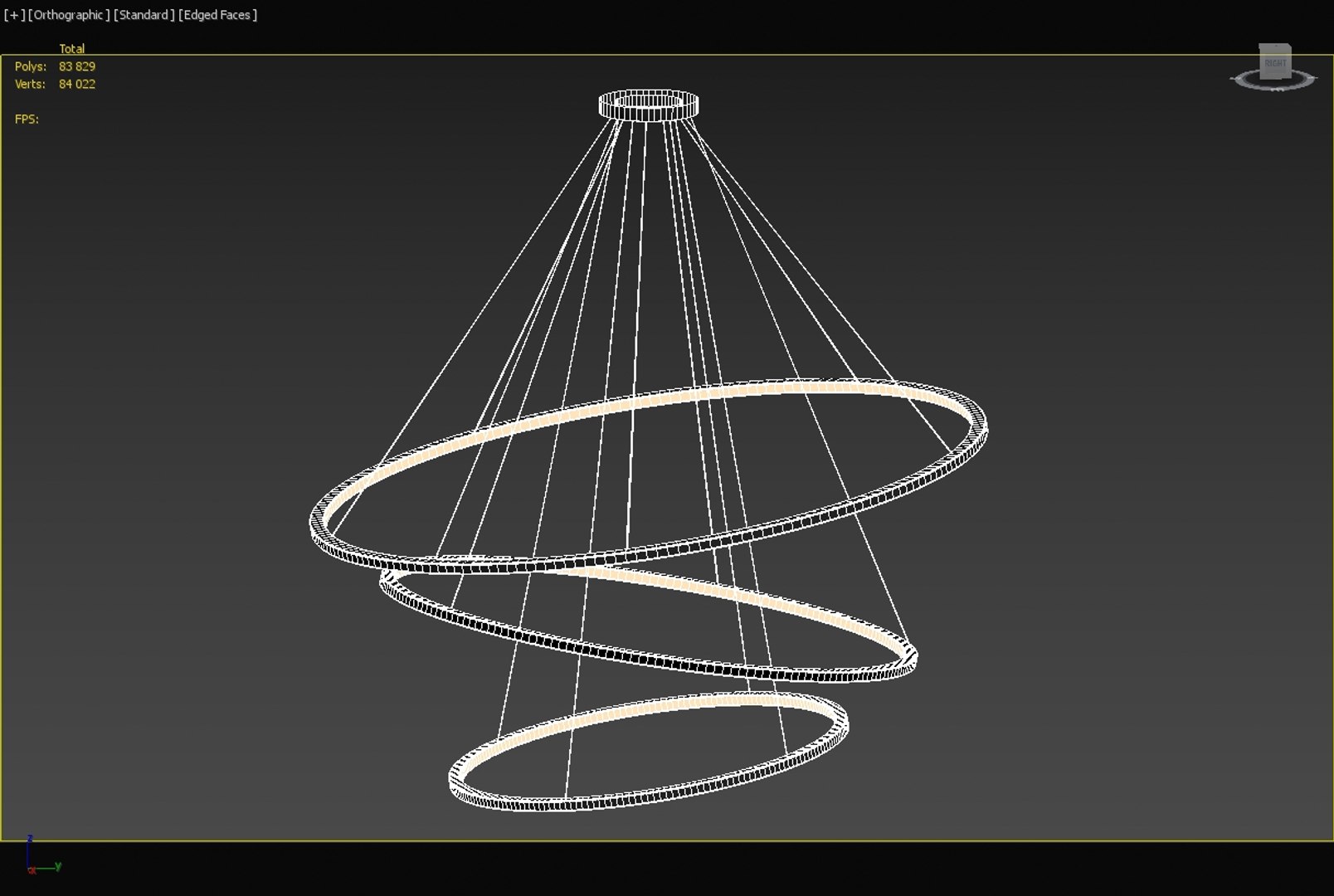3D Ceiling Light - TurboSquid 1291816