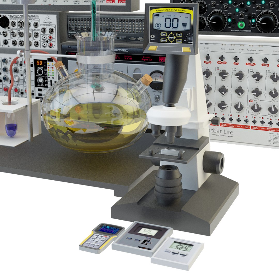 Medical Laboratory Set 2 3D Model - TurboSquid 1224004