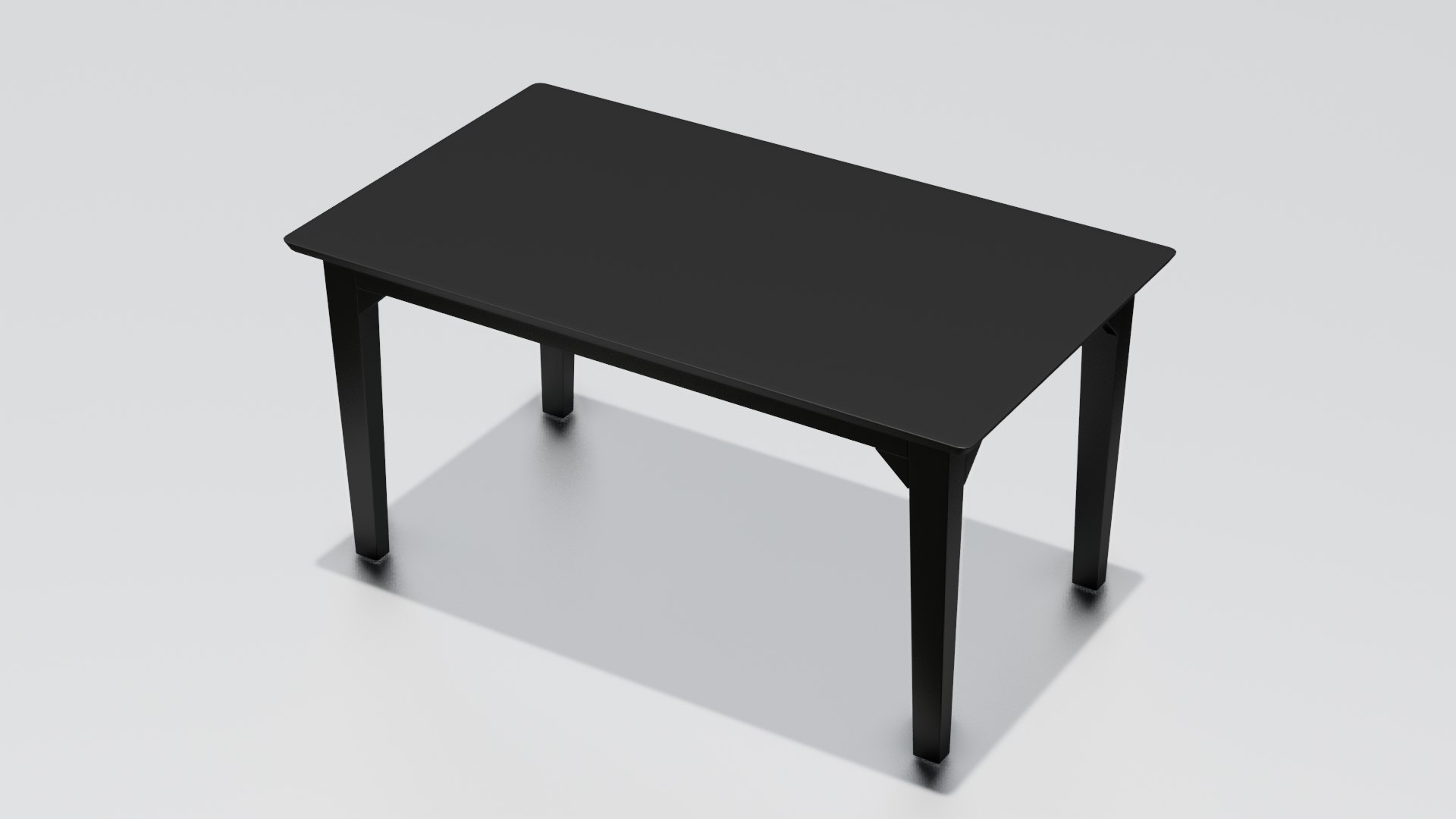 3D Black table 3D model - TurboSquid 2060954
