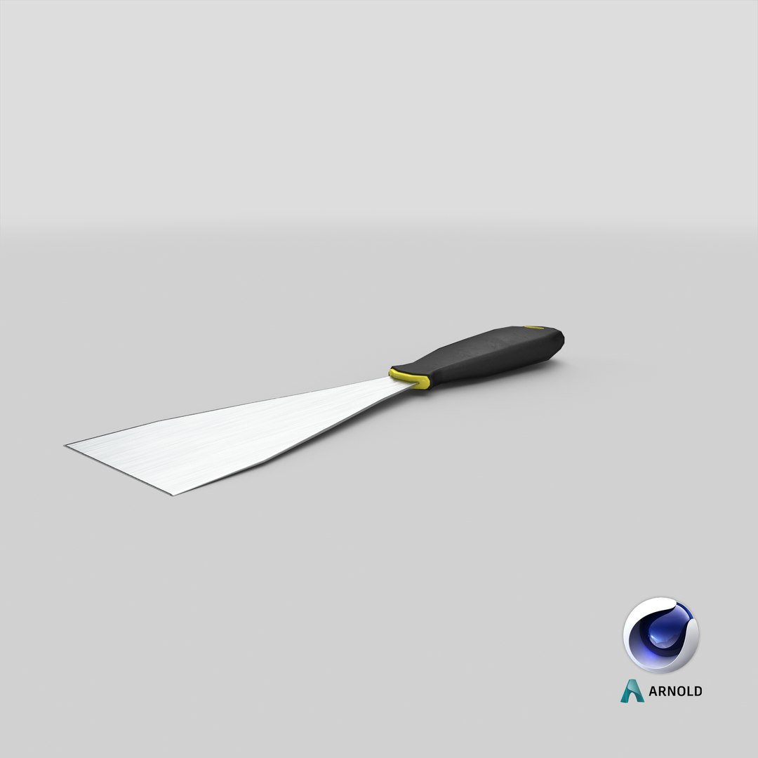 Paint Scraper 3D model - TurboSquid 1875378