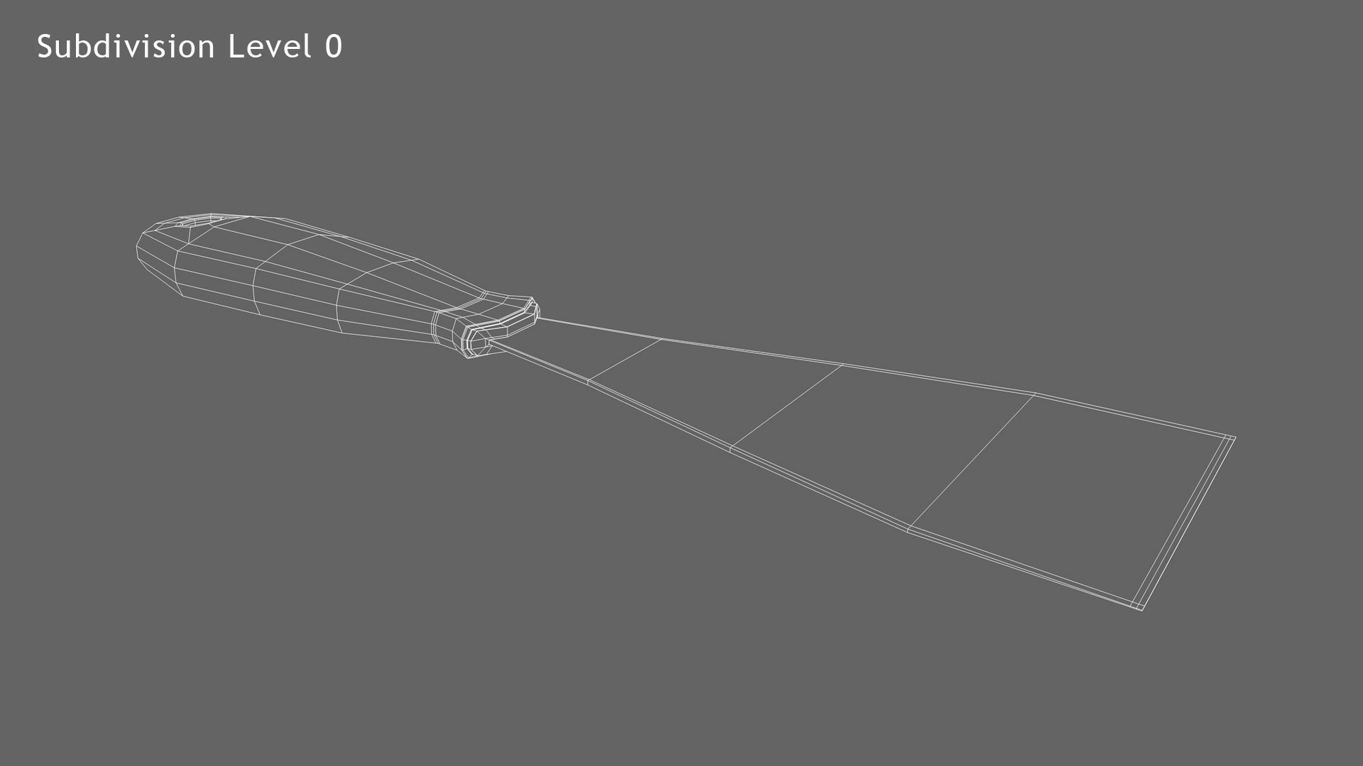 Paint Scraper 3D model - TurboSquid 1875378