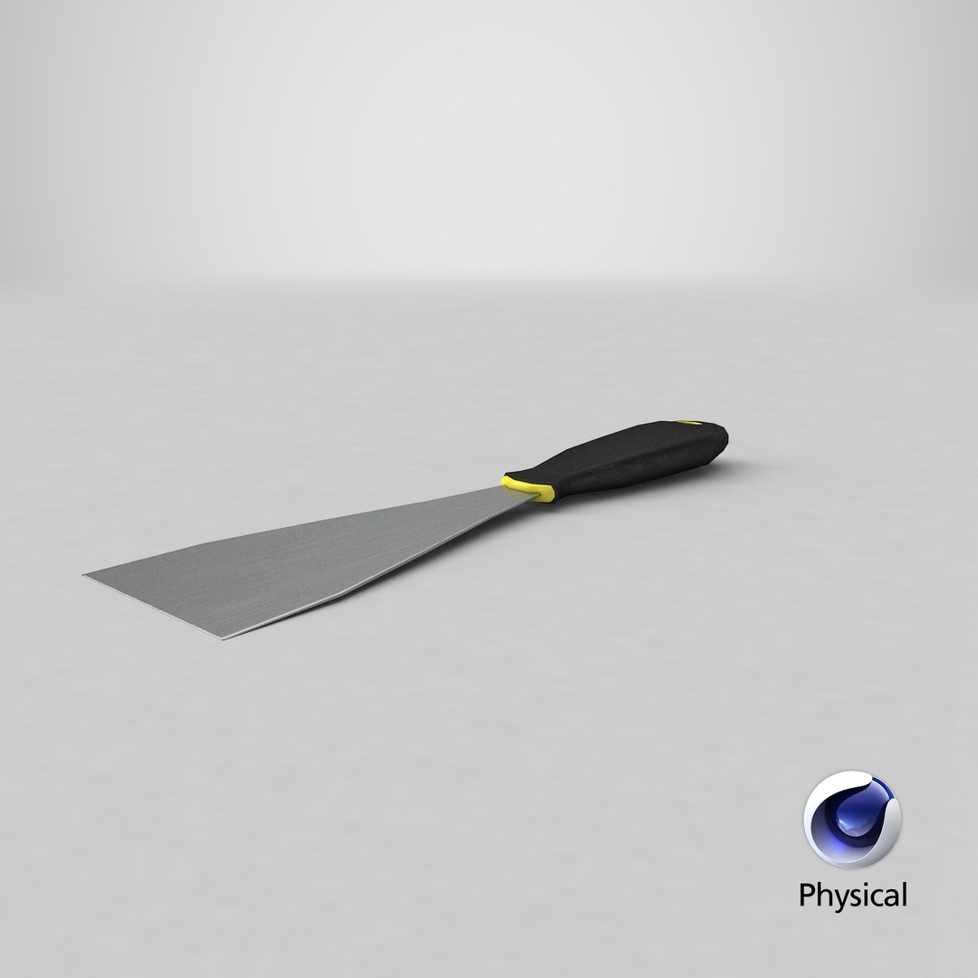 Paint Scraper 3D model - TurboSquid 1875378