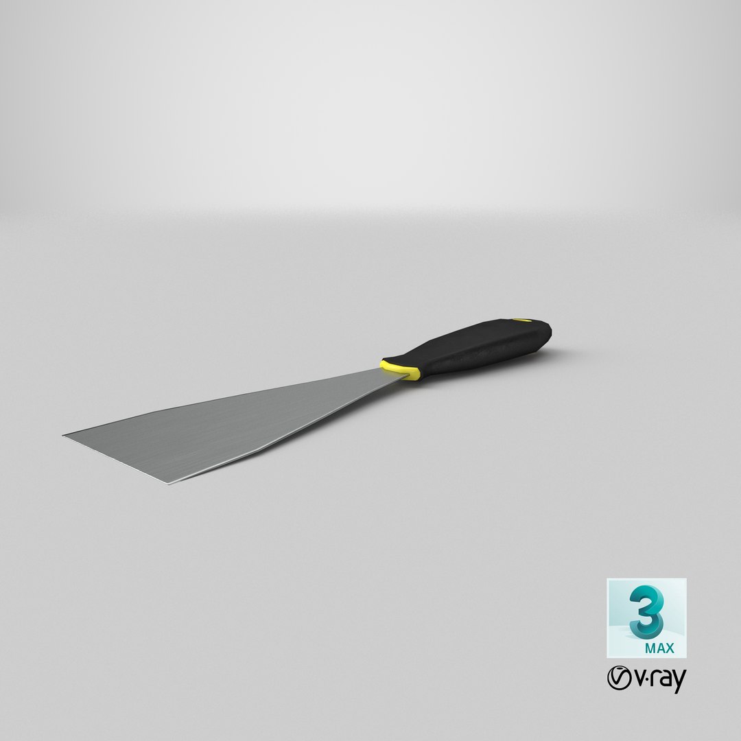 Paint Scraper 3D model - TurboSquid 1875378