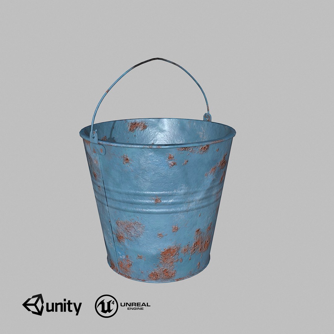 3D Bucket Low-poly - TurboSquid 1288741