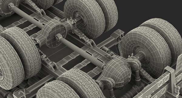 3D logging trailer small - TurboSquid 1418835