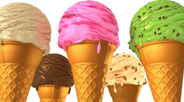 modelo 3d Cucurucho de helado - TurboSquid 1391257