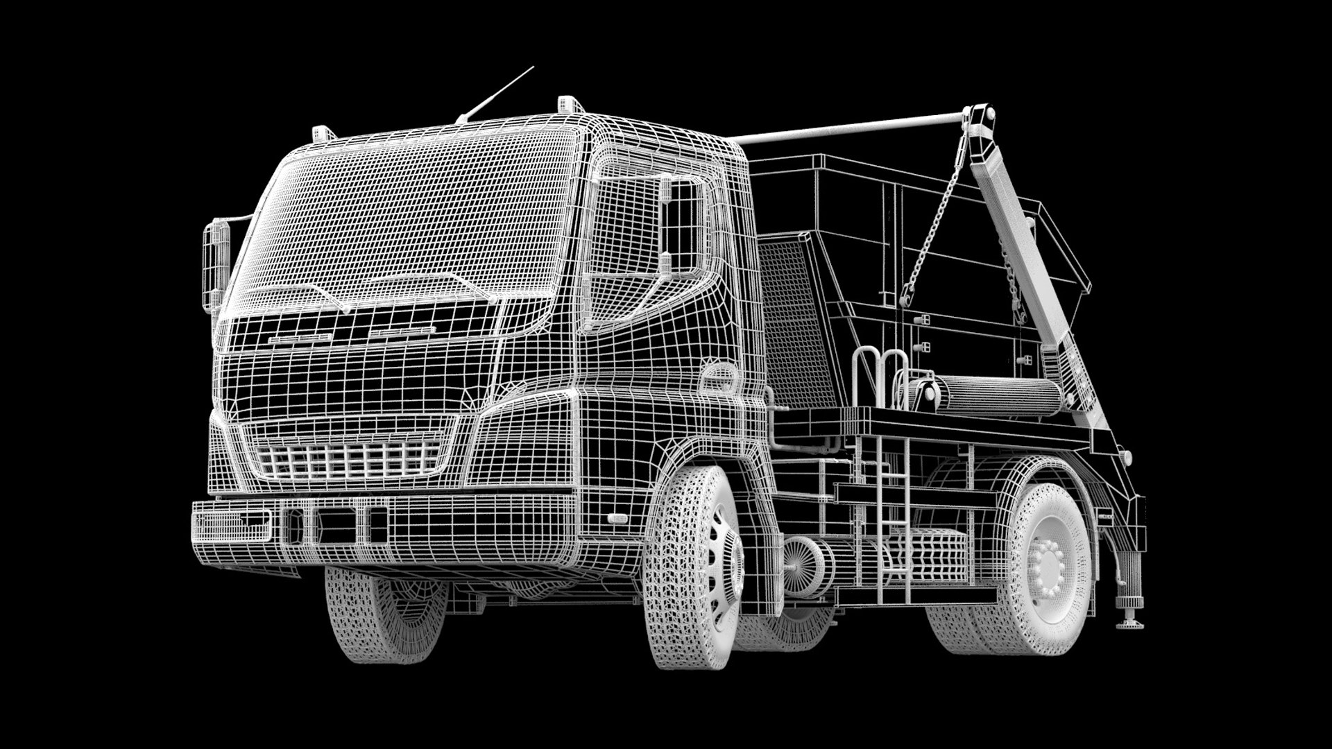 Double Arm Hydraulic Lifter Truck 3D Model - TurboSquid 1730939