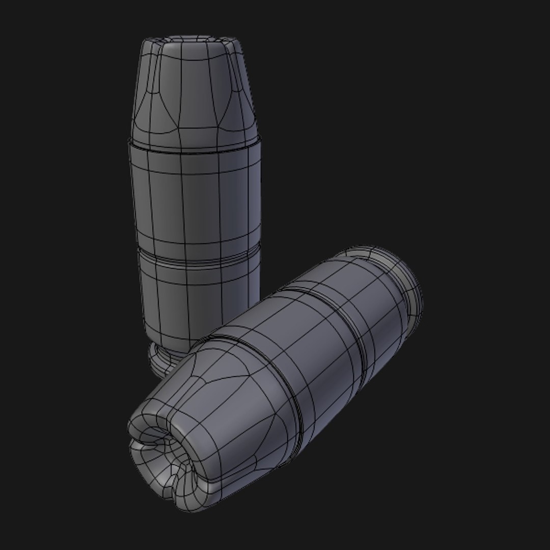 3d 45 Caliber Acp Pistol Model