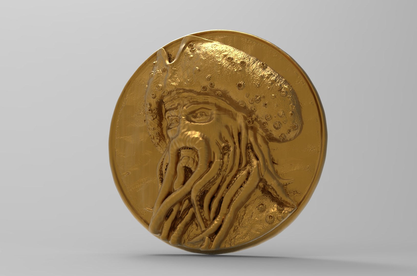 3D Davy Jones Model - TurboSquid 2203858