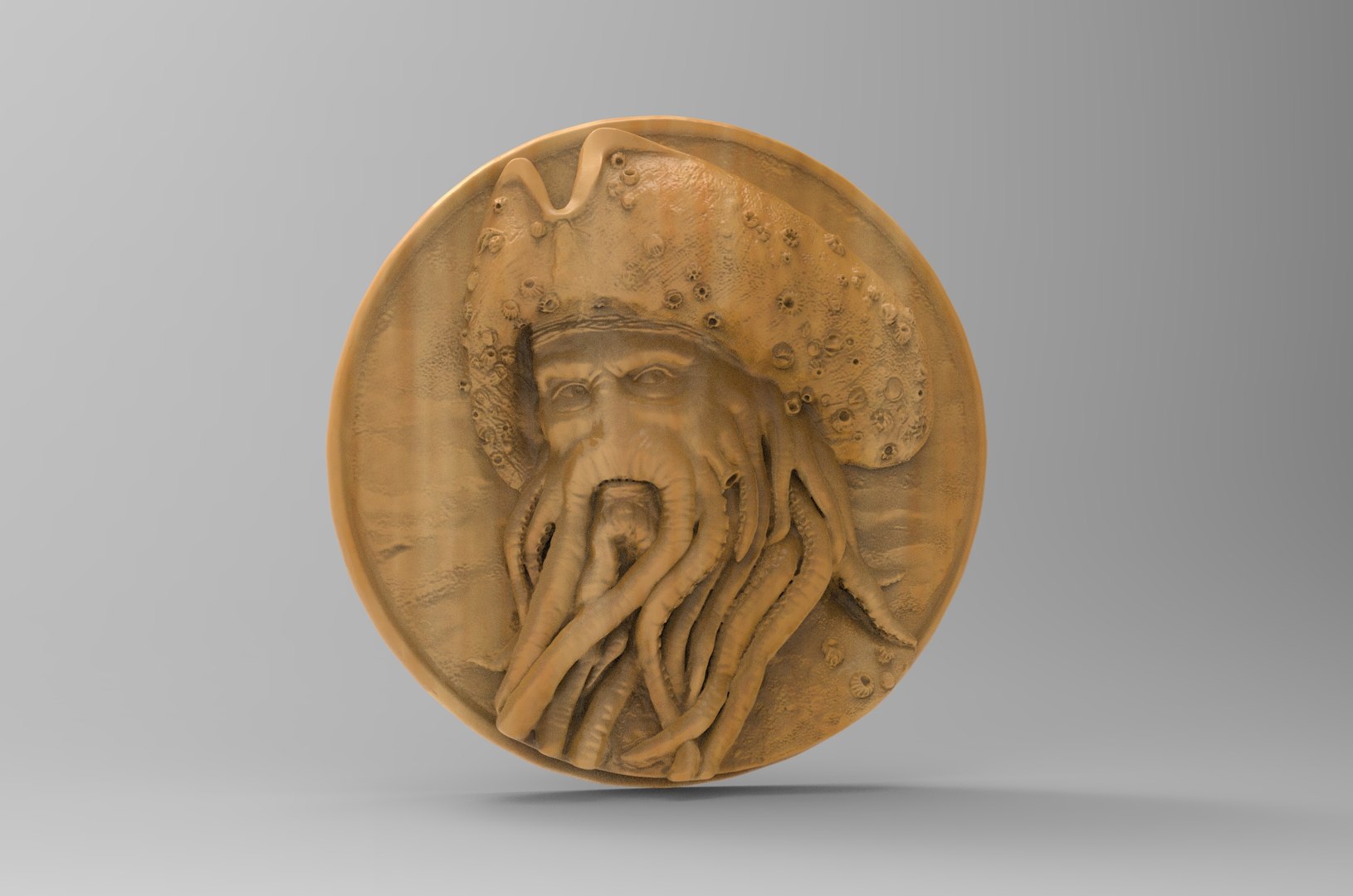 3D Davy Jones Model - TurboSquid 2203858