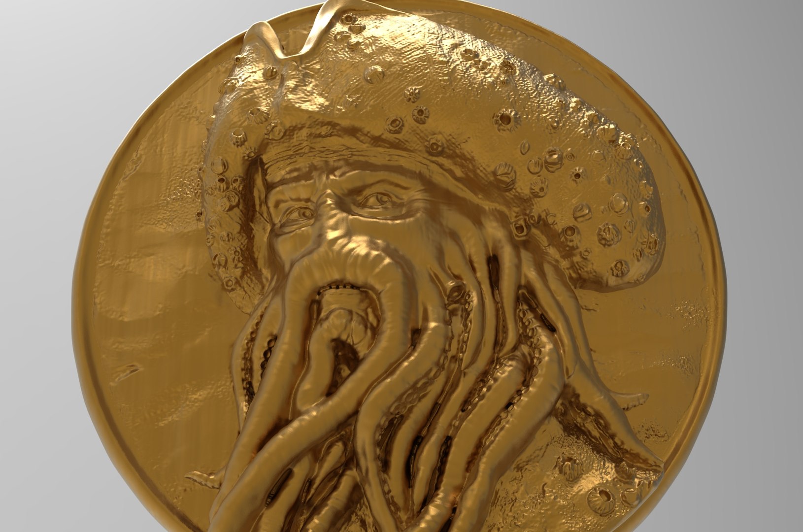 3D Davy Jones Model - TurboSquid 2203858