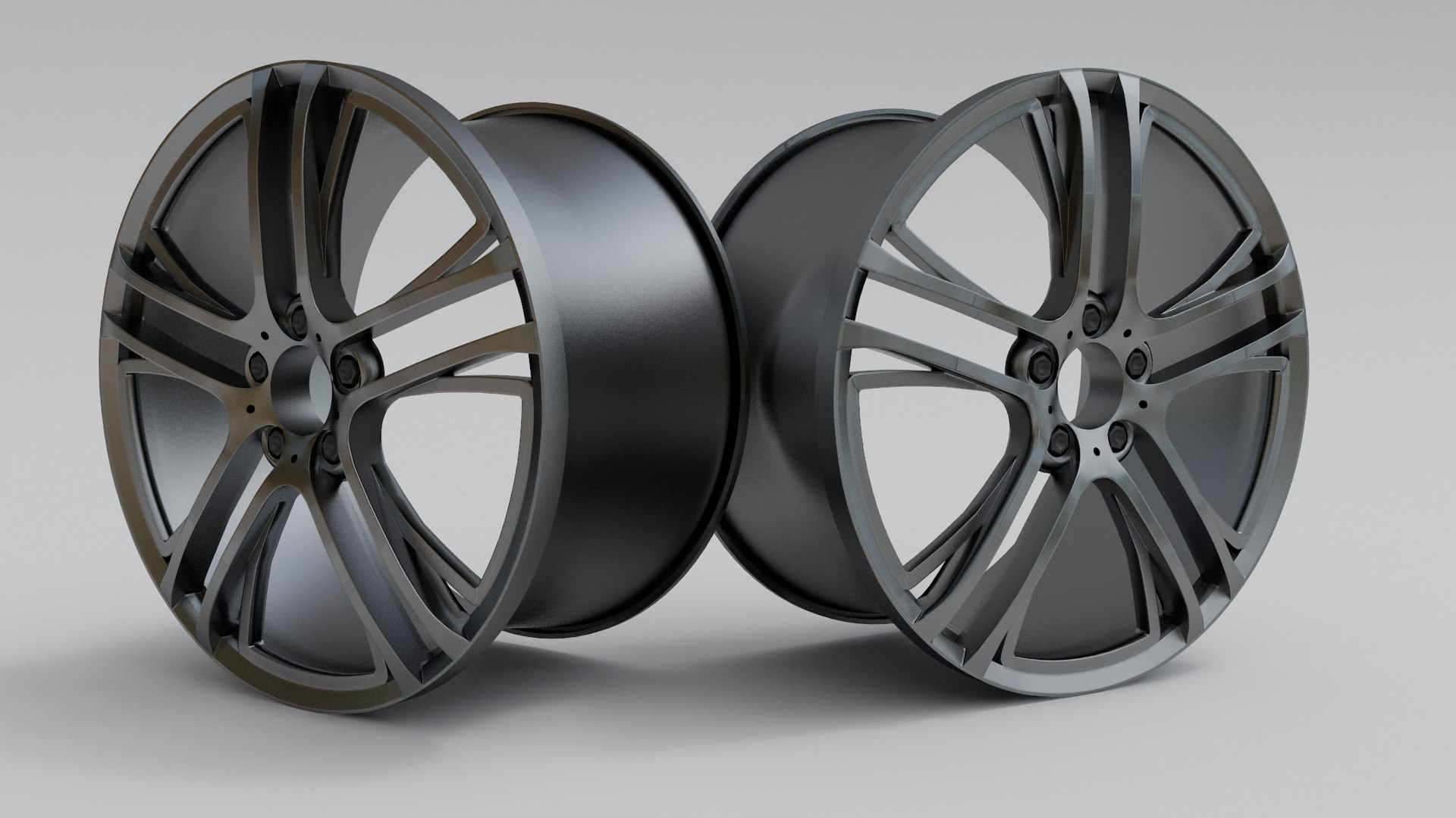 3d model car rim sport