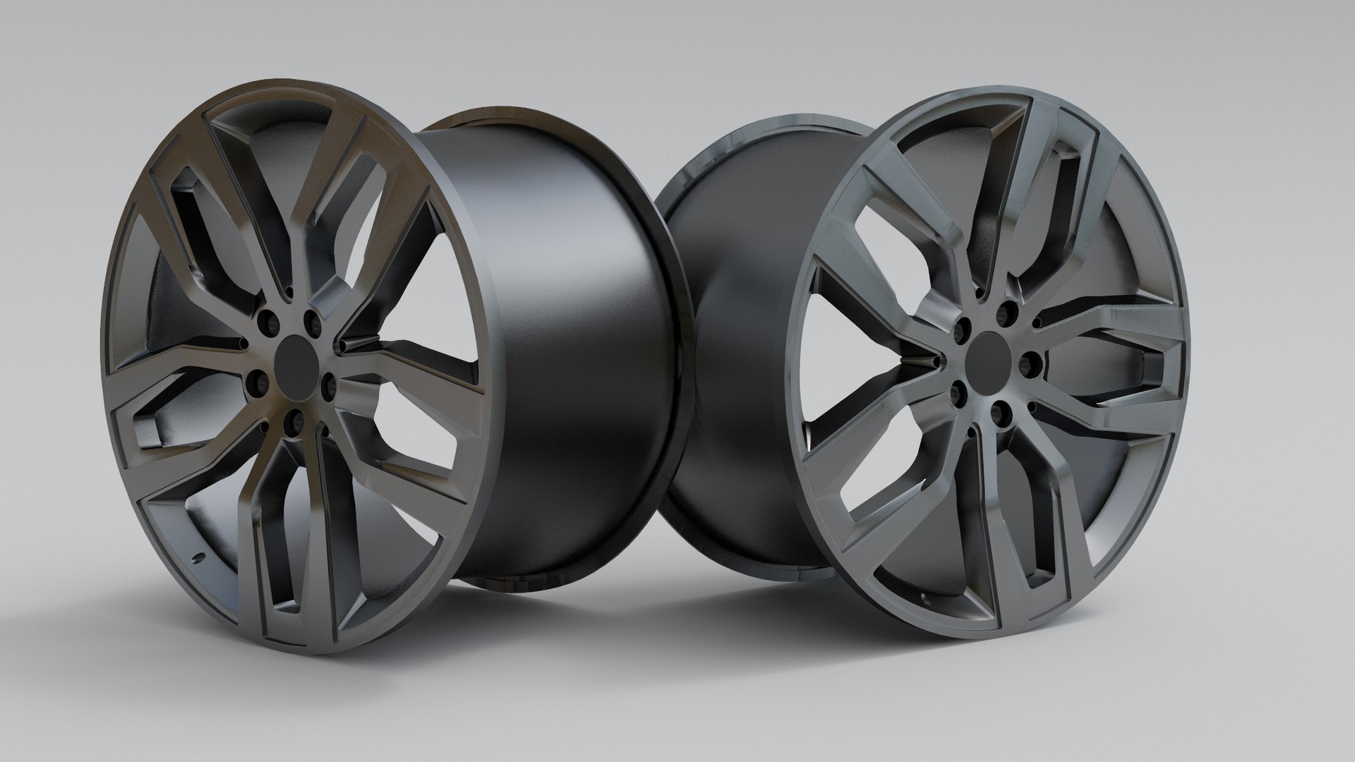3d model car rim sport