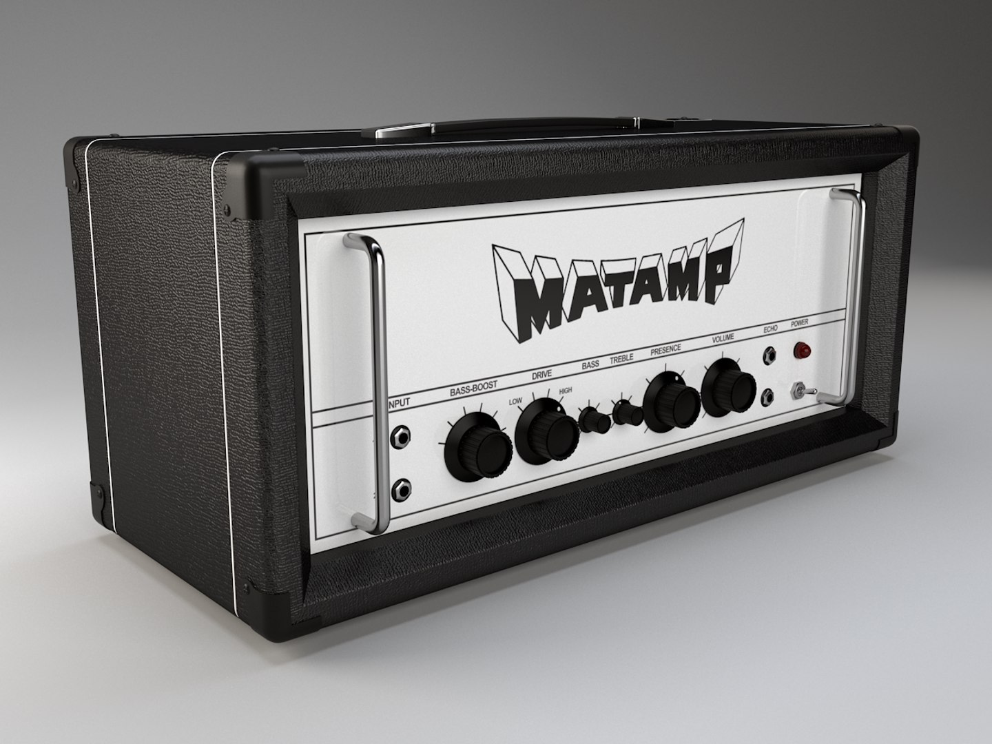 Guitar Amplifier Matamp Gt120 3D Model - TurboSquid 1367610