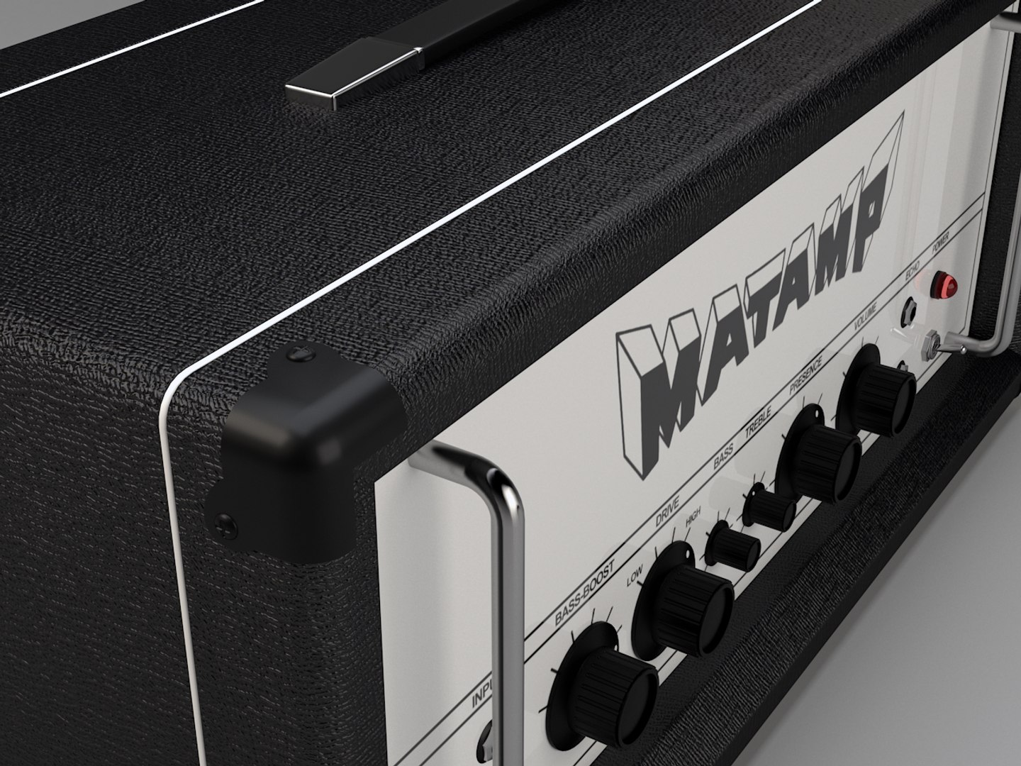 Guitar Amplifier Matamp Gt120 3D Model - TurboSquid 1367610