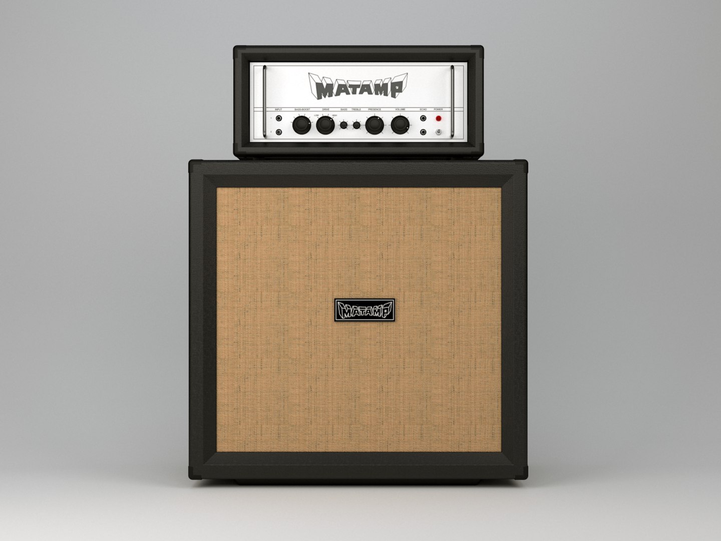 Guitar Amplifier Matamp Gt120 3D Model - TurboSquid 1367610