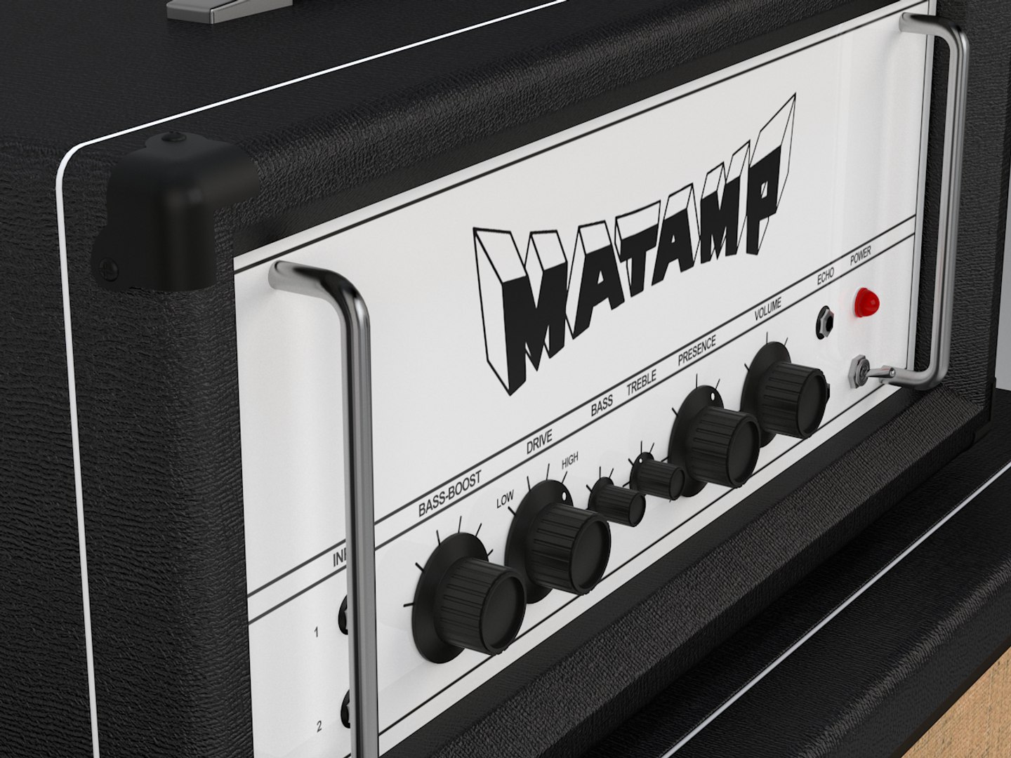 Guitar Amplifier Matamp Gt120 3D Model - TurboSquid 1367610
