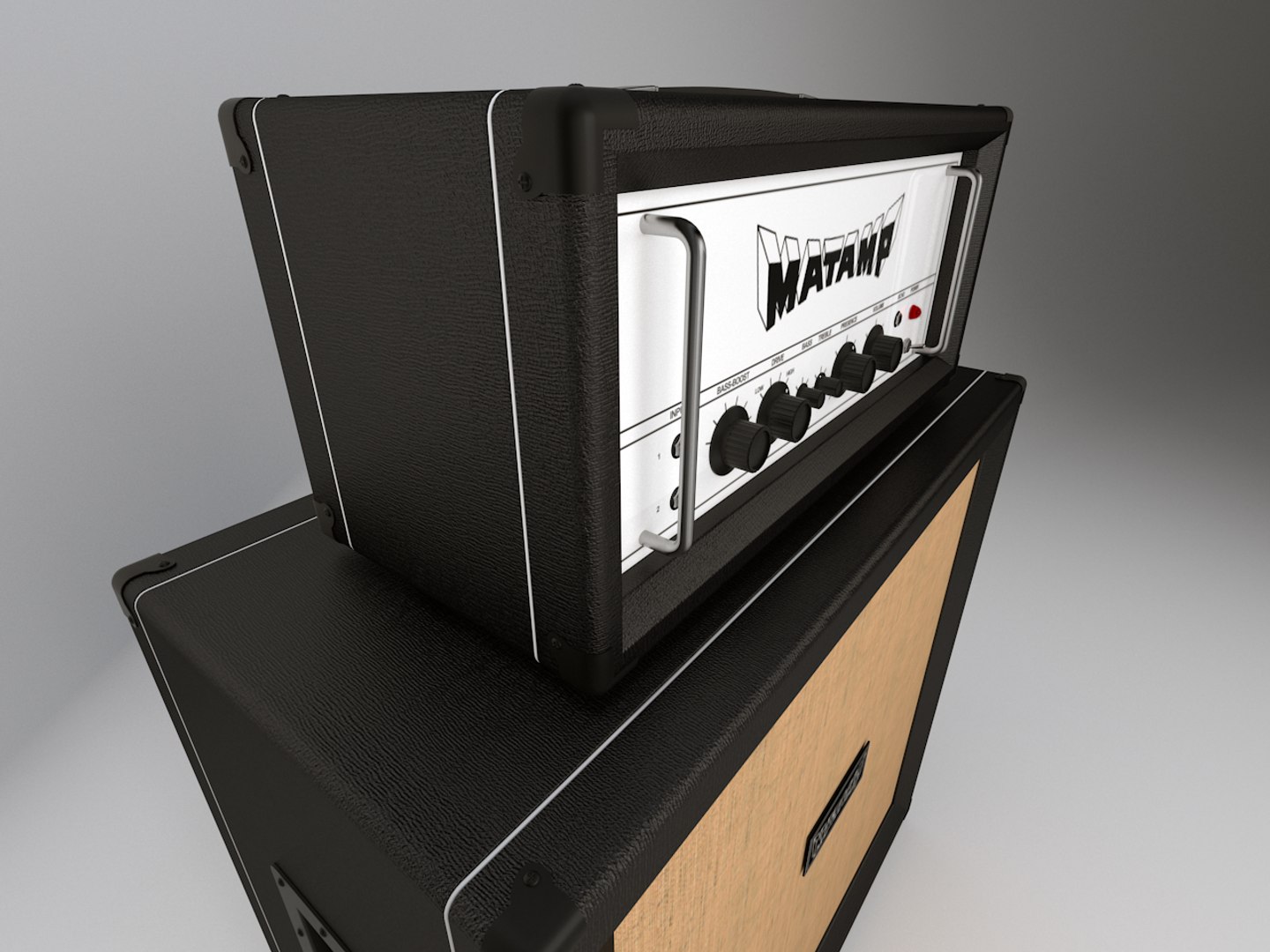 Guitar Amplifier Matamp Gt120 3D Model - TurboSquid 1367610