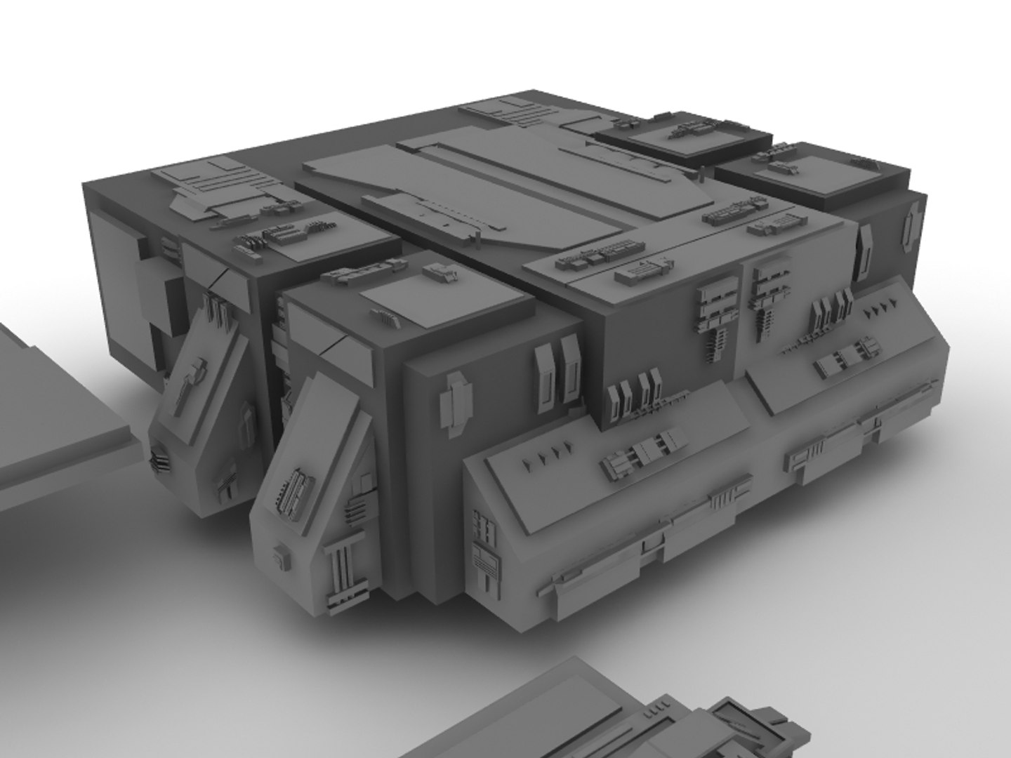 3d Greebled Structures