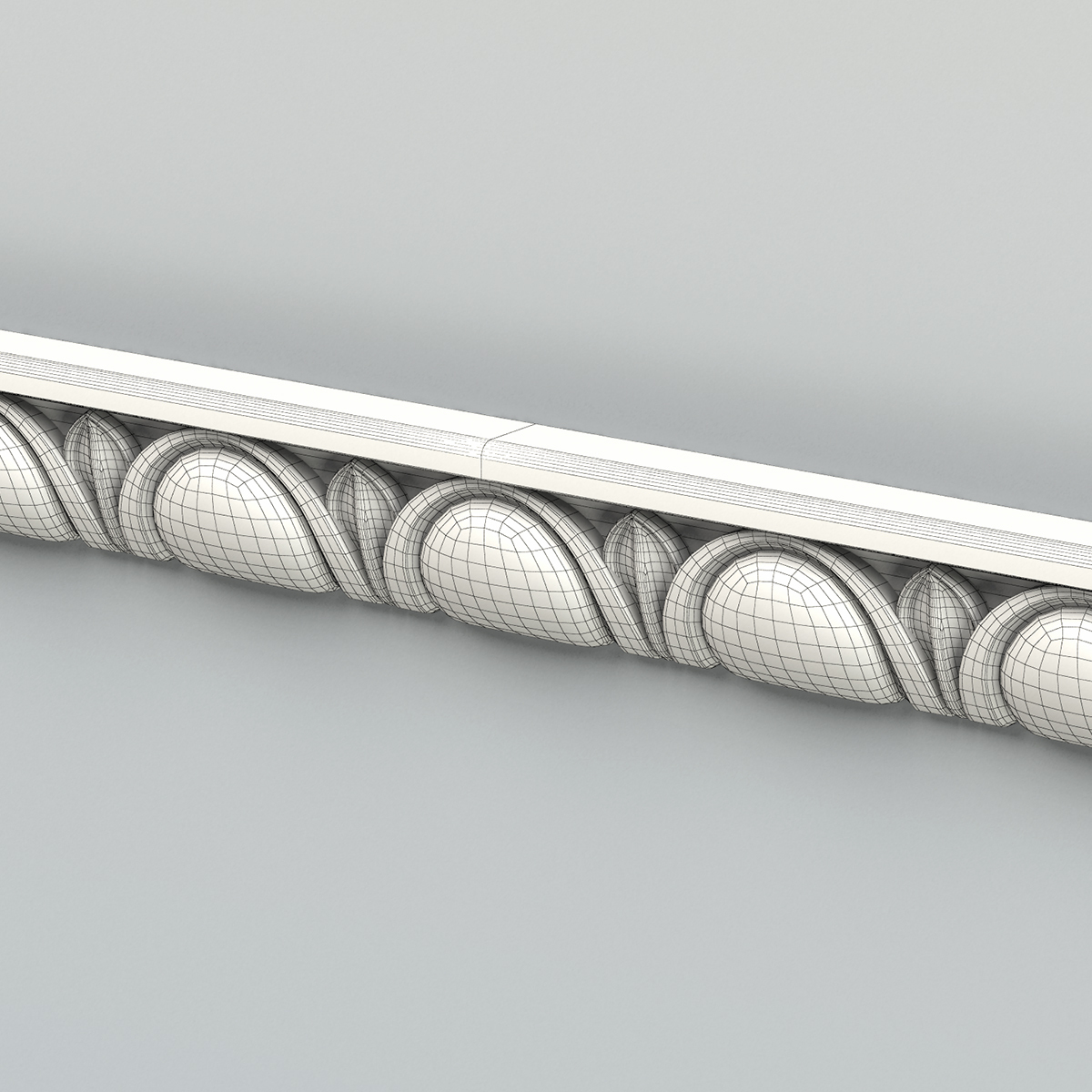decorative molding 3d max