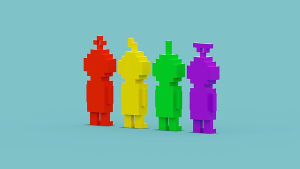 modelo 3d Teletubbies - TurboSquid 1941894