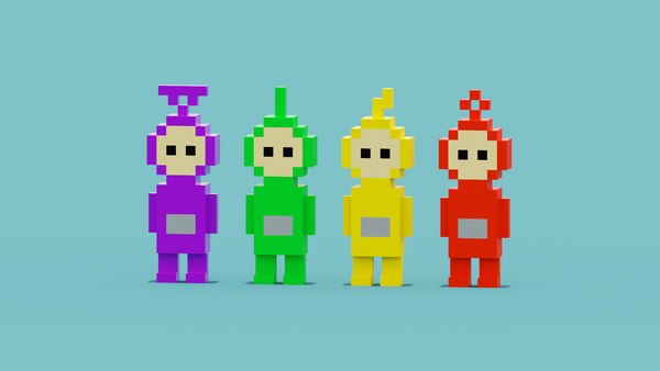 modelo 3d Teletubbies - TurboSquid 1941894