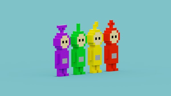 modelo 3d Teletubbies - TurboSquid 1941894