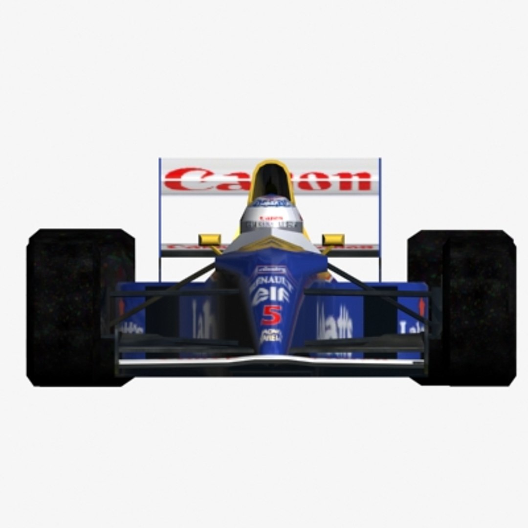 Williams Fw14b Race Car 3d Model
