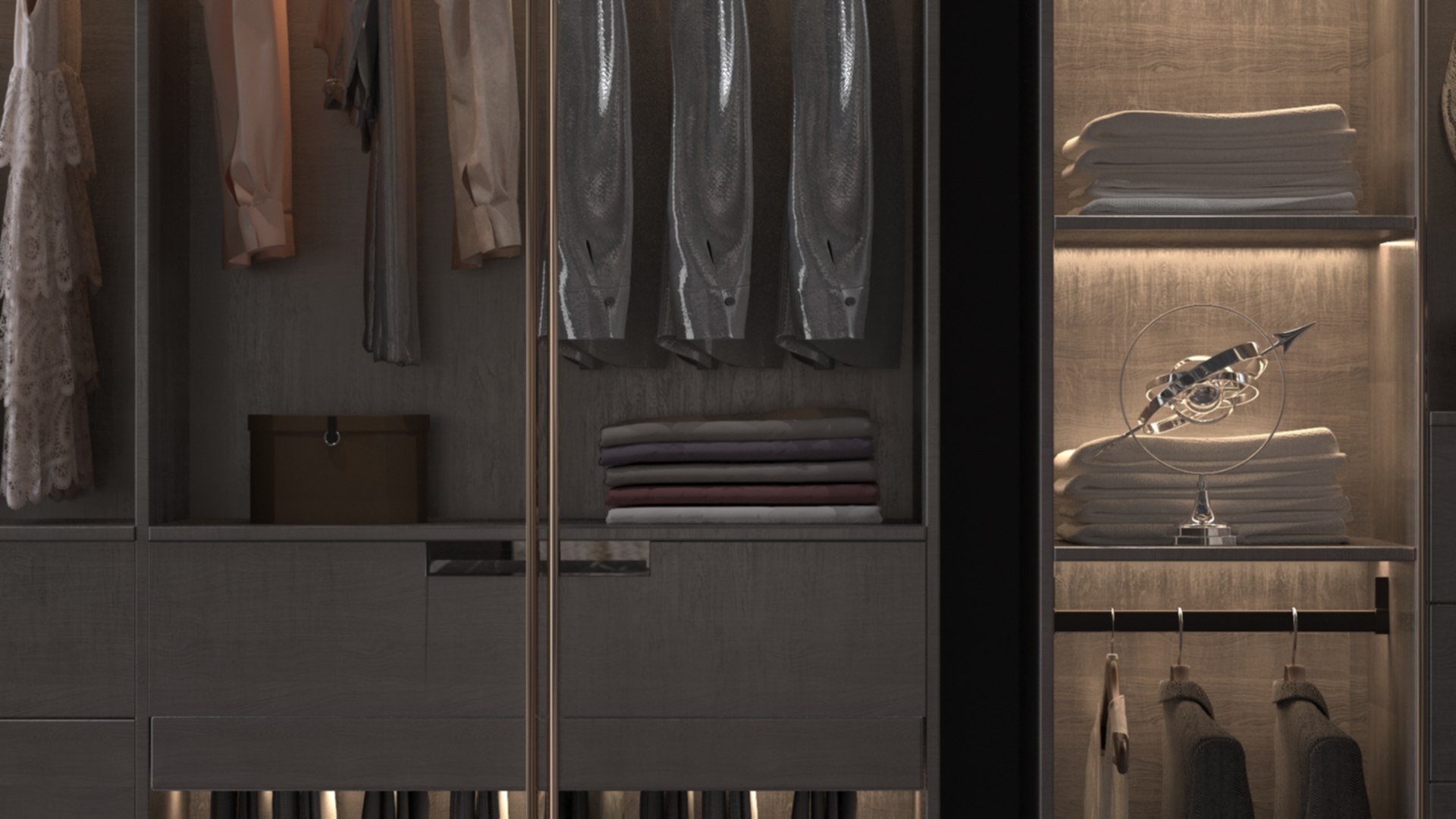 3D model wardrobe interior - TurboSquid 1701315