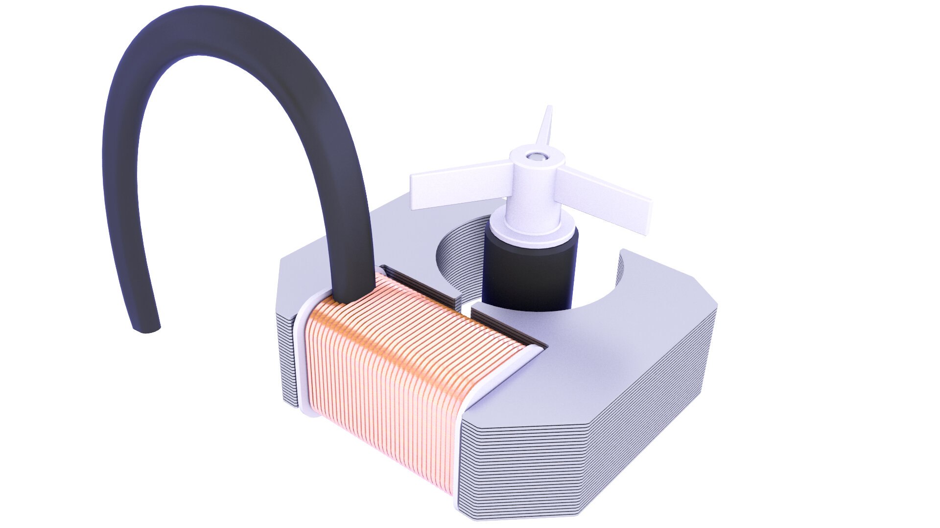 3D Water Filter Electric Motor 58 - TurboSquid 2257506