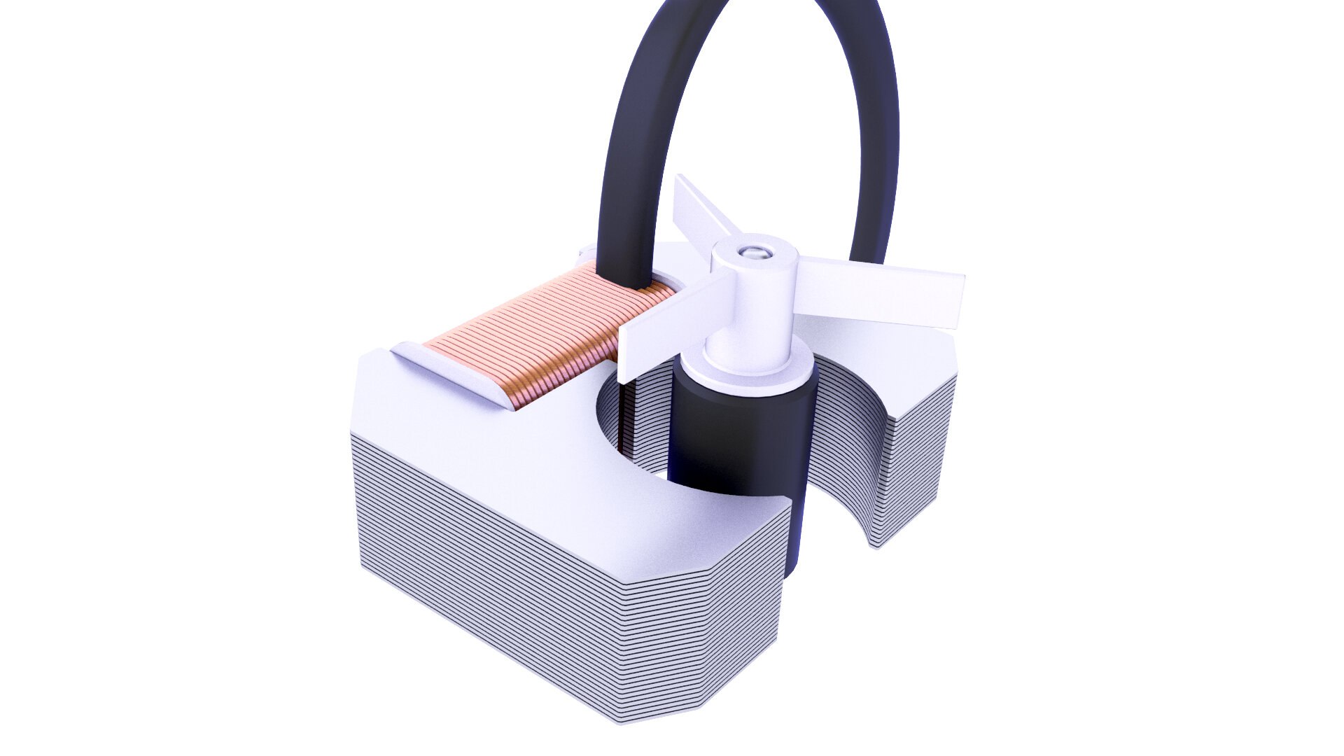 3D Water Filter Electric Motor 58 - TurboSquid 2257506