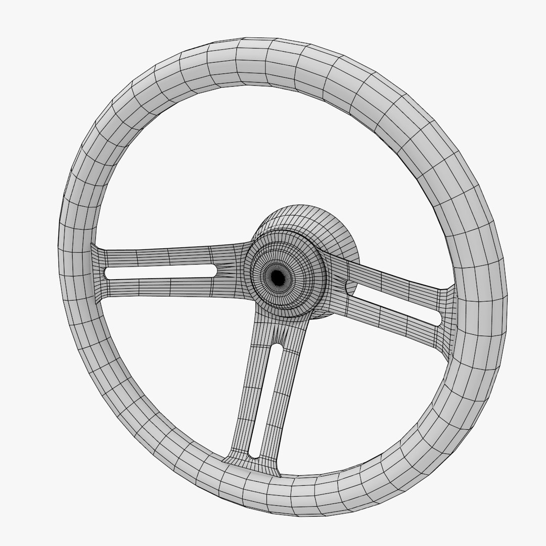 pack steerings 3d model