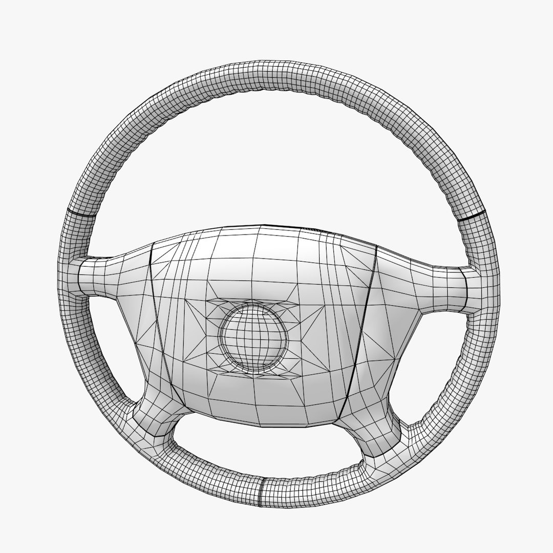 pack steerings 3d model