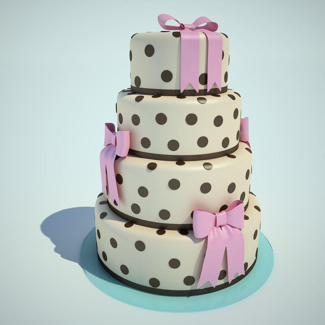 3d Model Wedding Cake