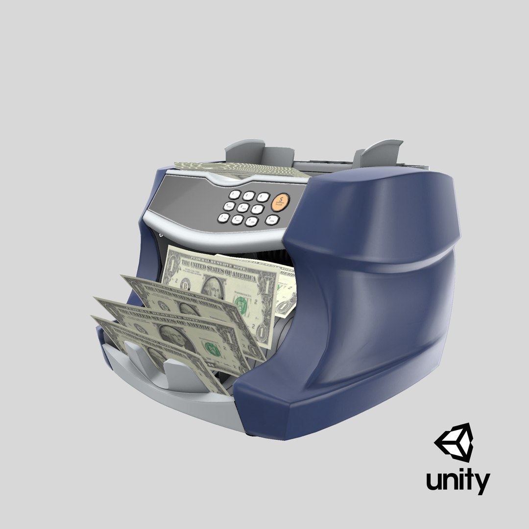 Note Counter 3D Model - TurboSquid 2002720